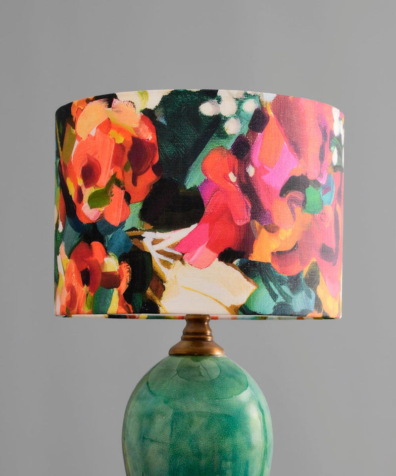 Romance Lampshade – Bold Floral Handmade Lighting Australia